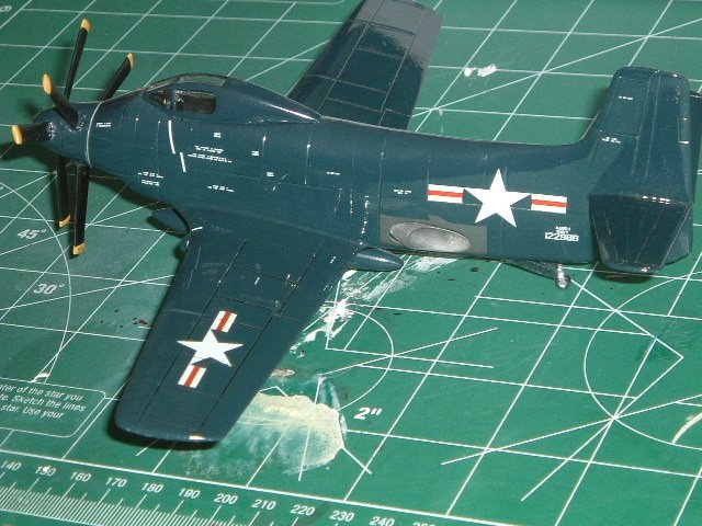 1/72 Anigrand Douglas XA2D-1Skyshark by Allan Wanta